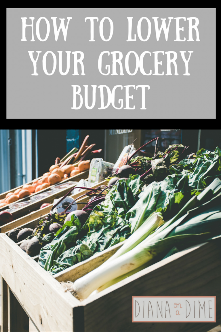 How To Lower Your Grocery Budget Diana On A Dime