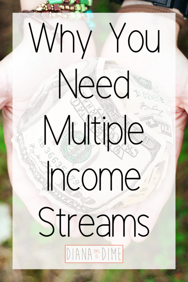Why You Need Multiple Income Streams - Diana on a Dime